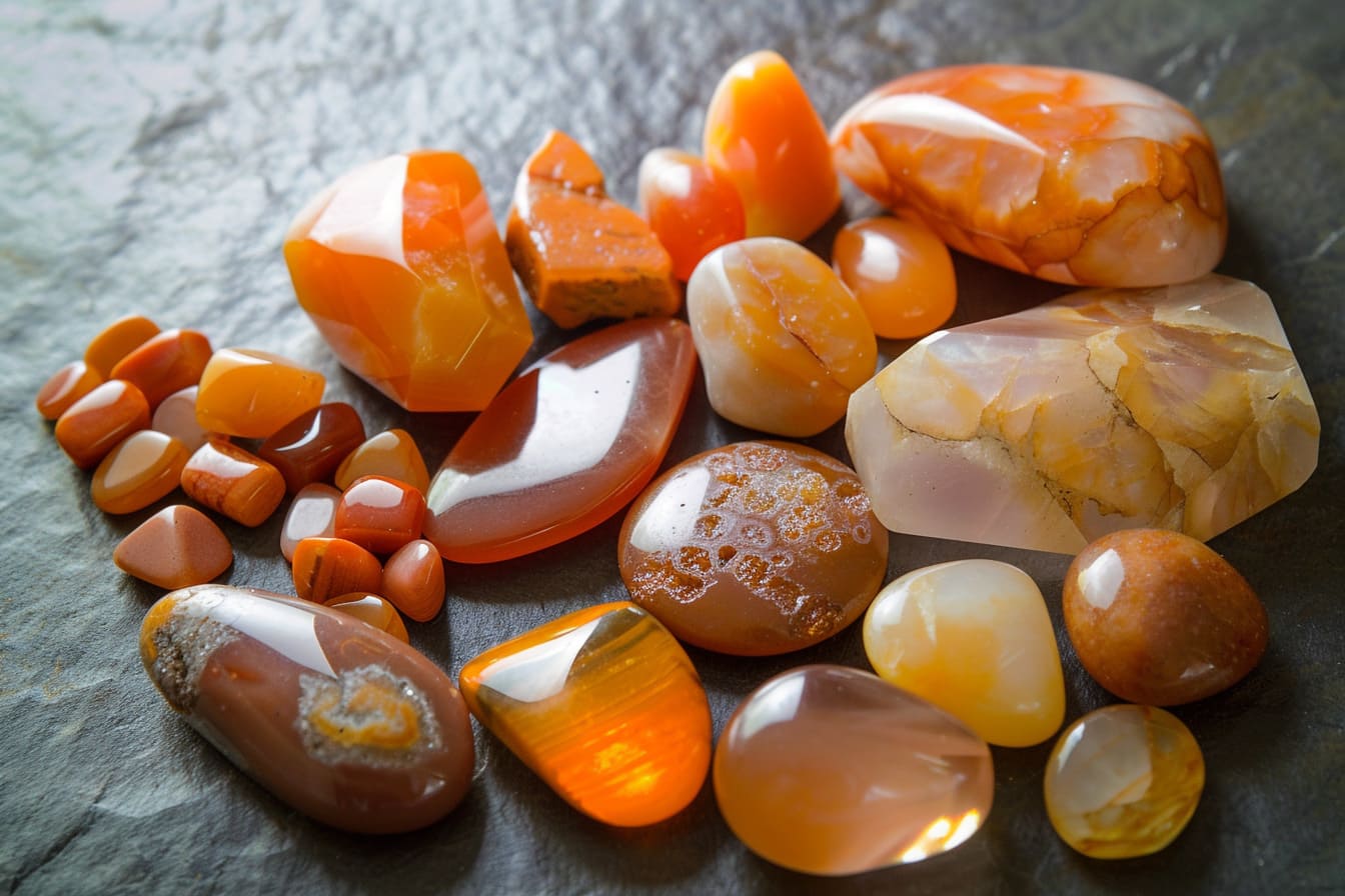 Pedras Preciosas Laranja: Beleza e Significado Encantadores - Gema Nativa